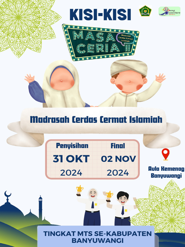 Kisi-Kisi Masa Ceria II Mts | PDF