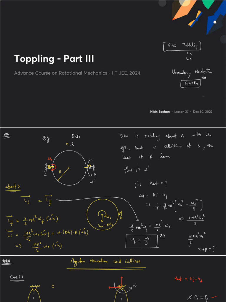 Toppling Part III With Anno | PDF
