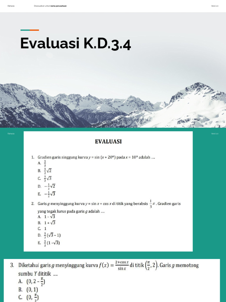 (Ev) KD.3.4 MP | PDF | Bisnis | Komputer
