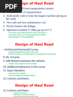 Haul Road Design in Mining Operations | PDF | Road | Road Surface