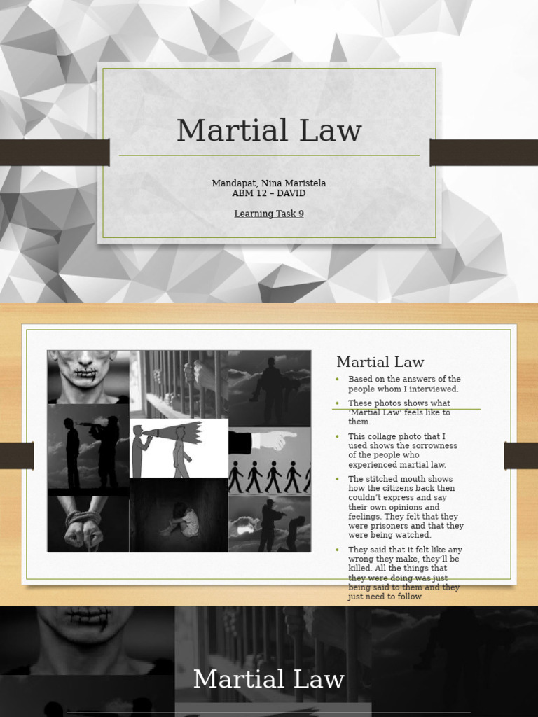 Martial Law | PDF