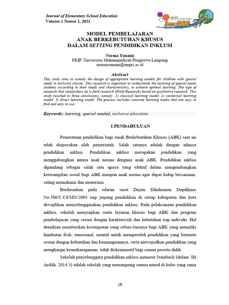 Inklusi | PDF | Kesehatan Holistik