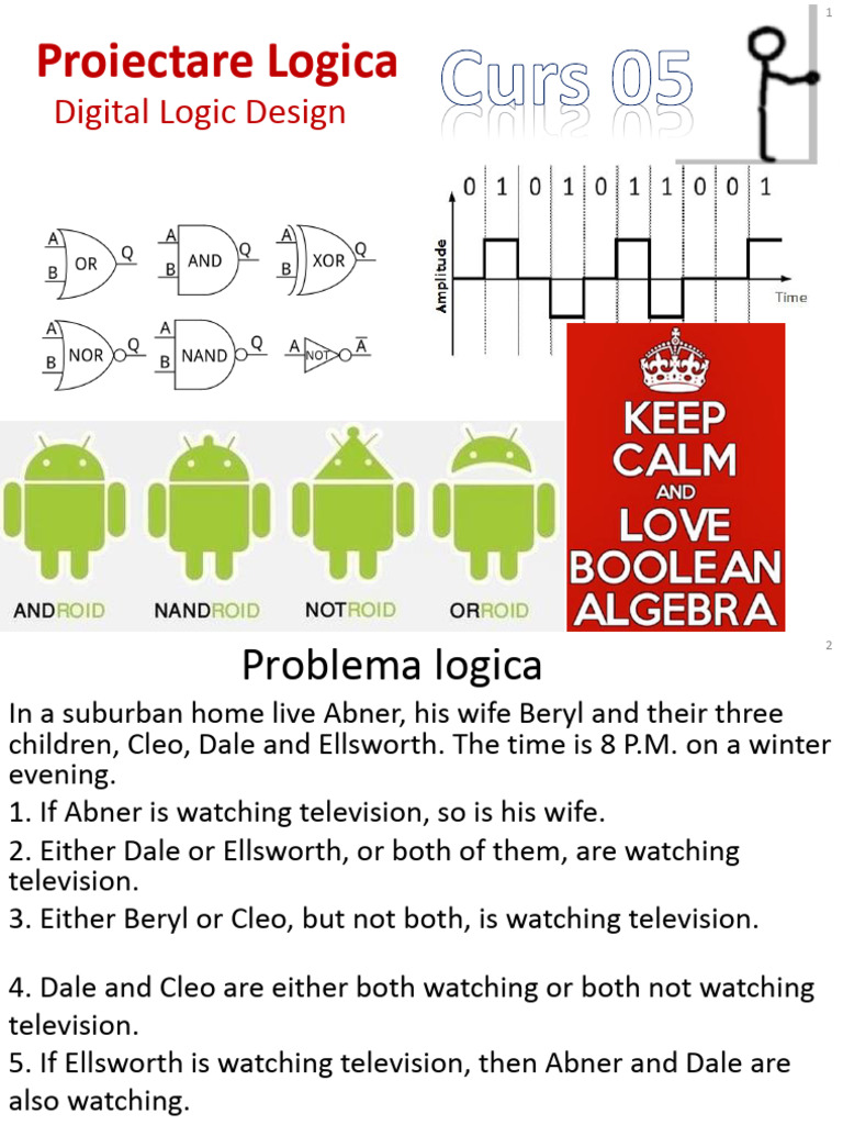 c05 Proiectare Logica C.M.Niculae | PDF | Digital Electronics | Electronic Design