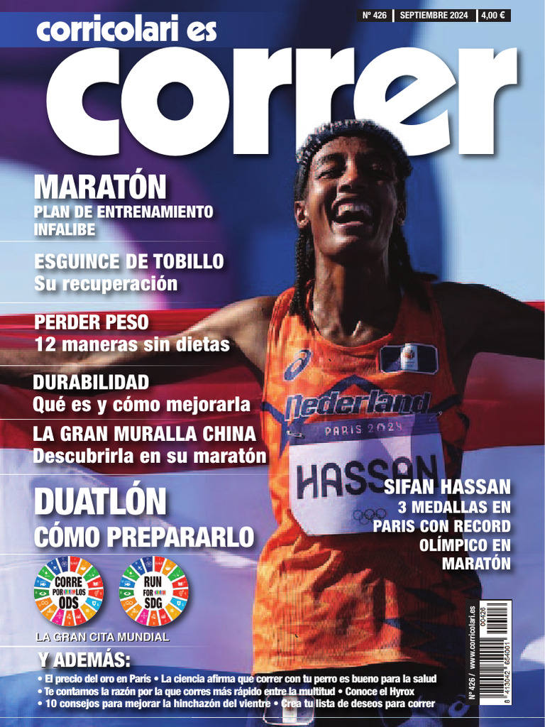 Correr - Numero 426 - Septiembre 2024 | PDF | Nuez | Vitamina