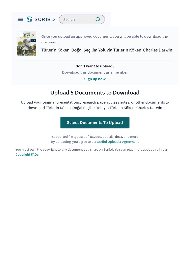 Upload A Document - Scribd | PDF | Scribd | Digital Technology