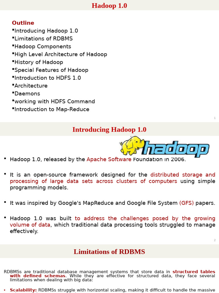 Bda PPT M1 P2 1 | PDF | Apache Hadoop | Map Reduce