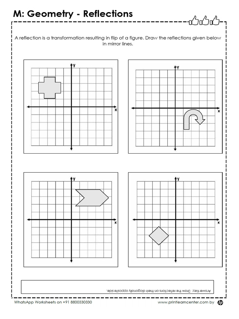 15 8 9 Math Geometry Reflection | PDF