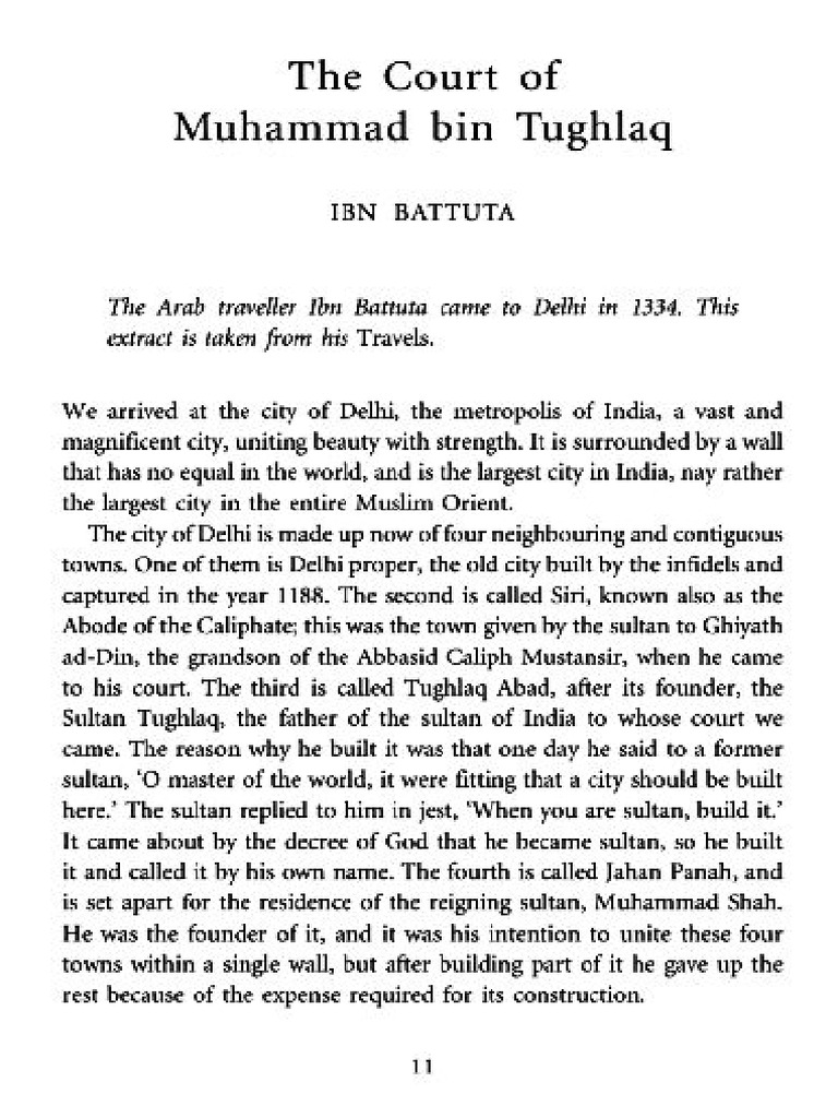 Ibn Batuta | PDF