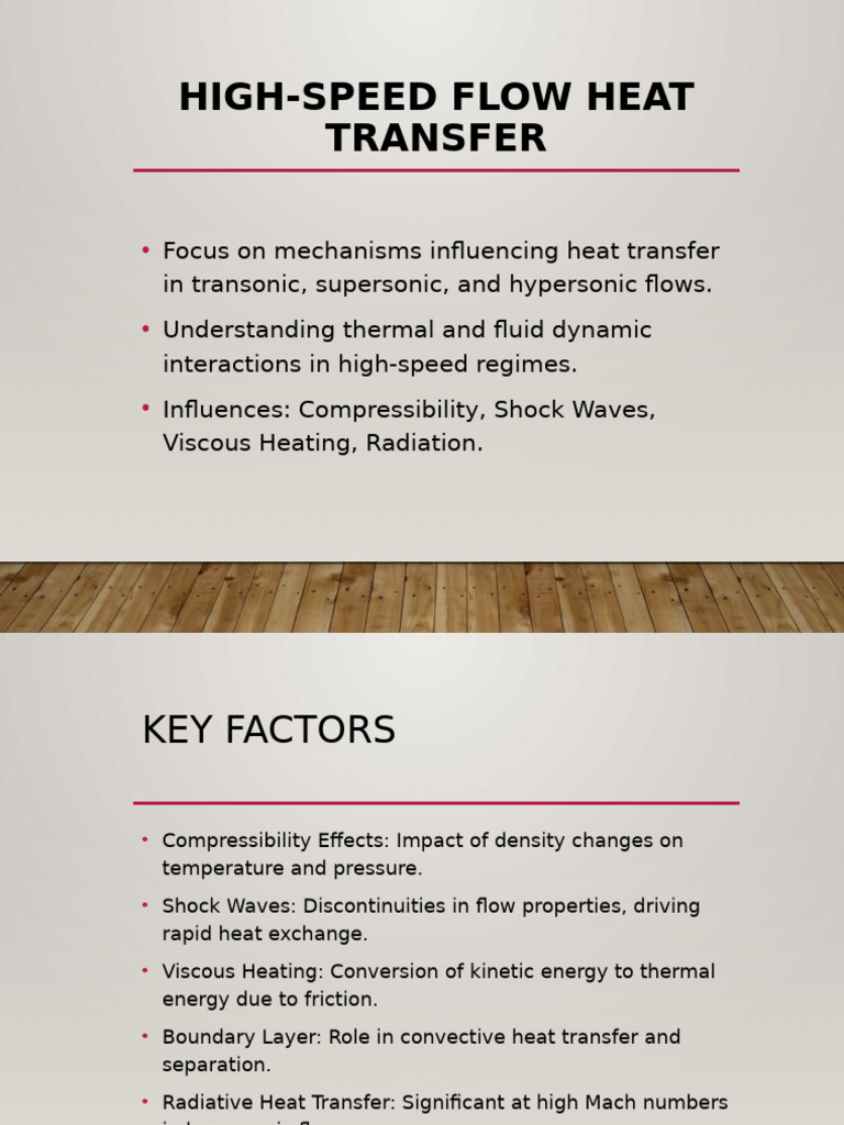 High-Speed Heat Transfer Analysis | PDF | Fluid Dynamics | Hypersonic Speed