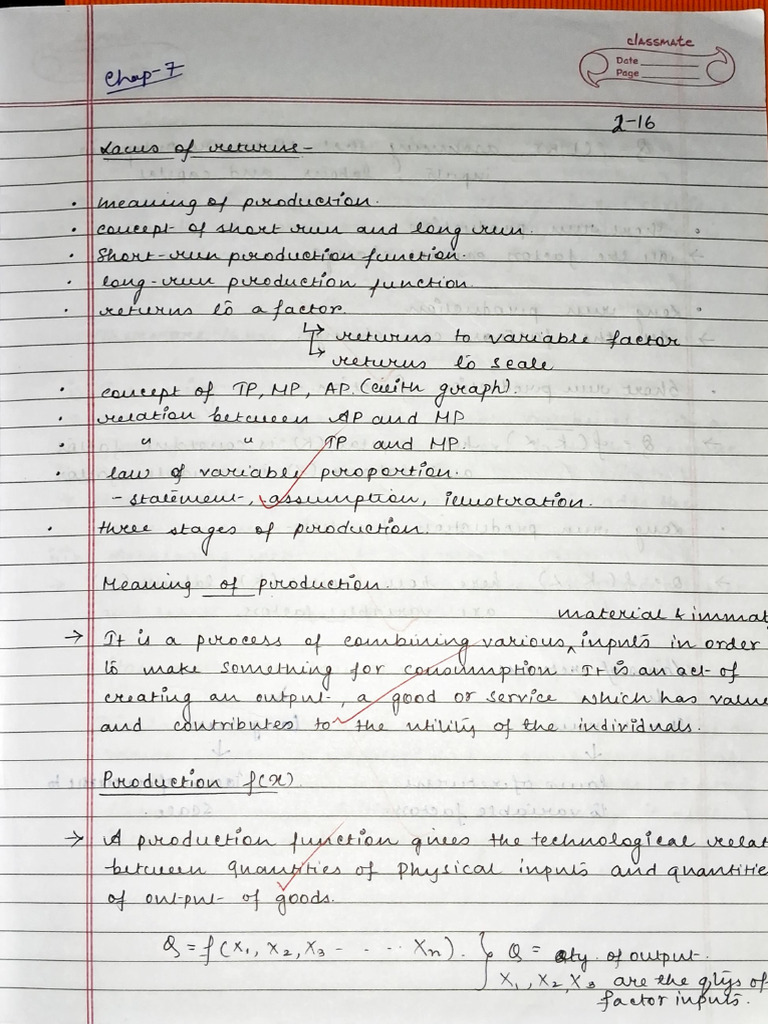 Laws of Return | PDF