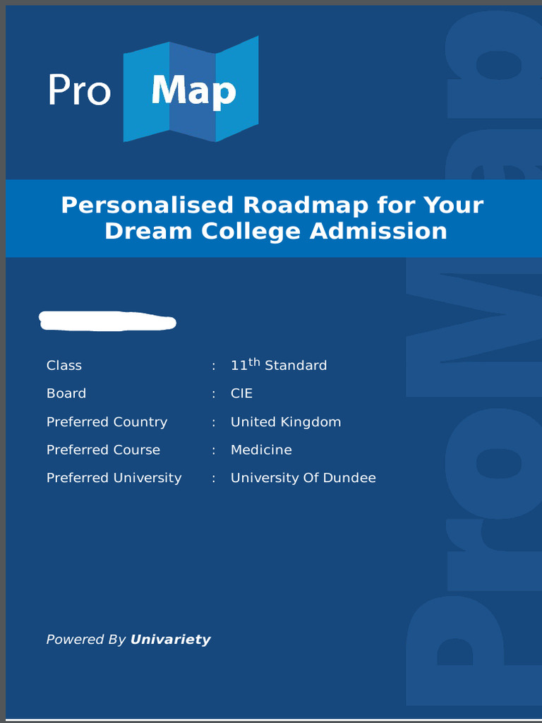 Sample Promap 2 | PDF | University And College Admission