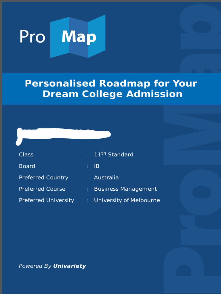 Sample Promap 4 | PDF | University And College Admission | Master Of ...