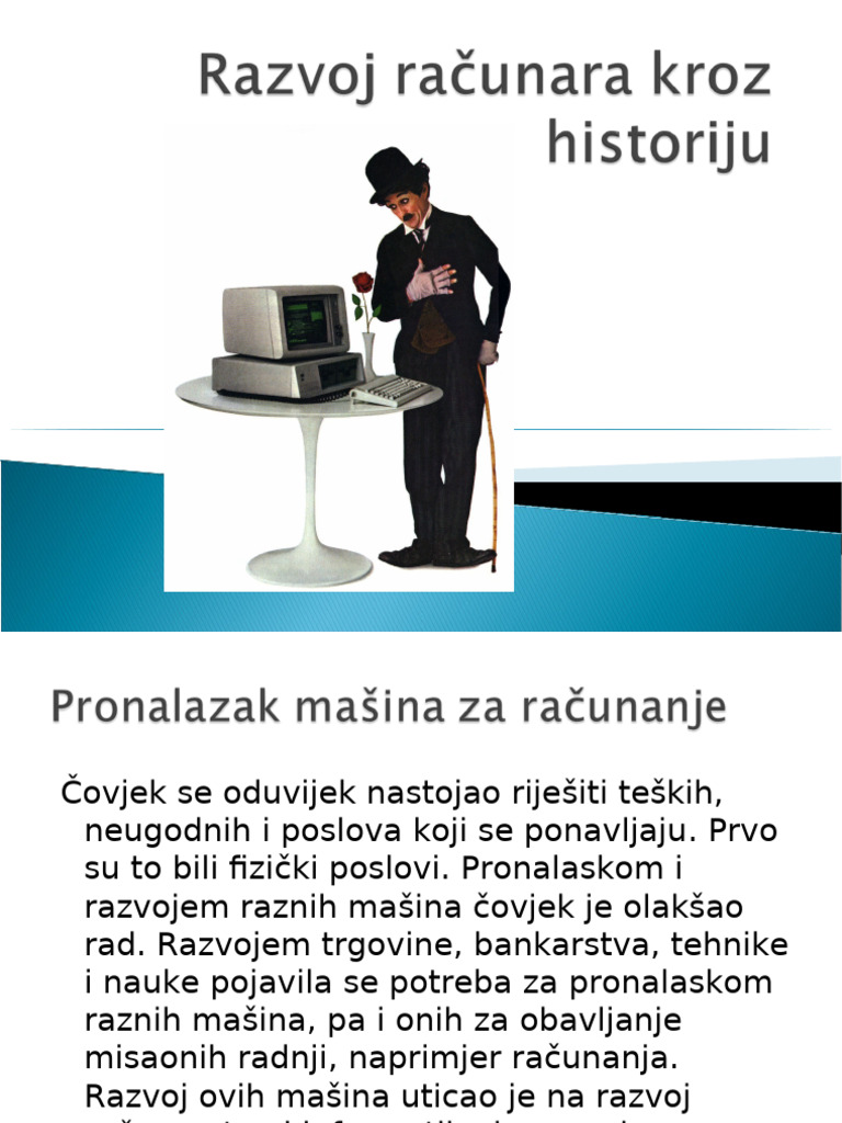 Razvoj Racunara Kroz Historiju | PDF