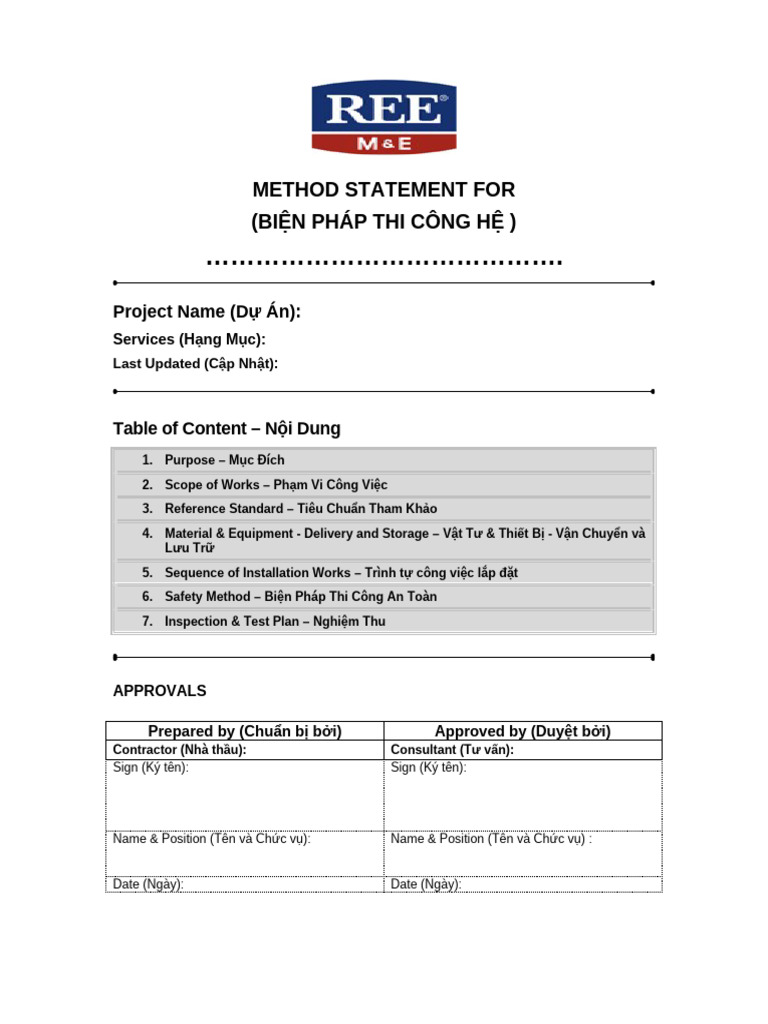 02.nsc-Method Statement For (6!8!2011) | PDF