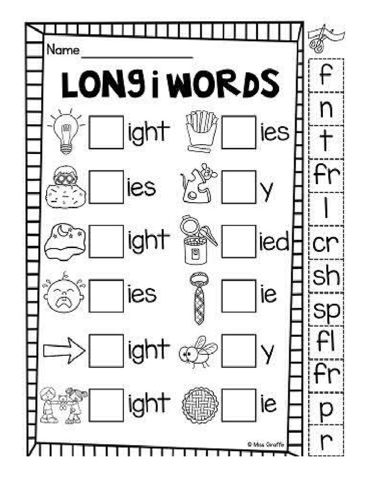 Phonics Long I Sound | PDF