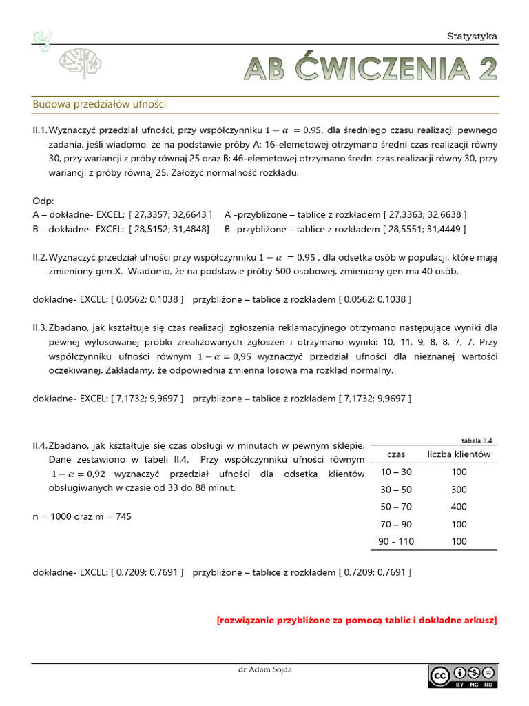 AB STAT CW Lista II-3 | PDF