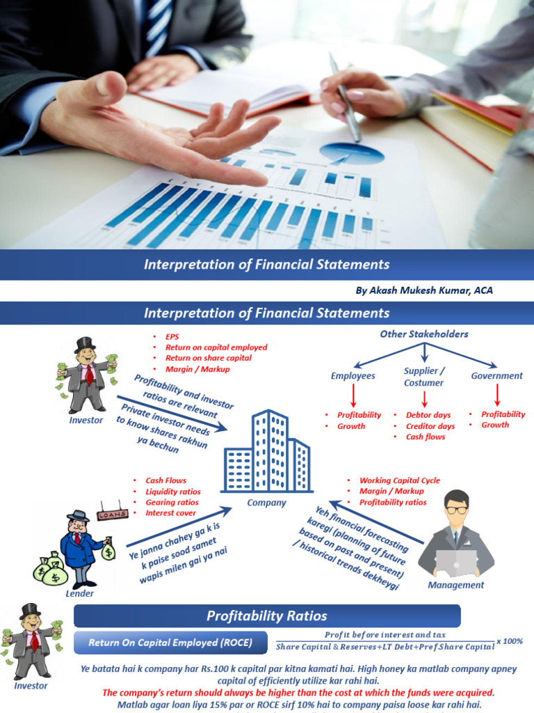 Financial Ratios for Investors | PDF | Working Capital | Equity (Finance)