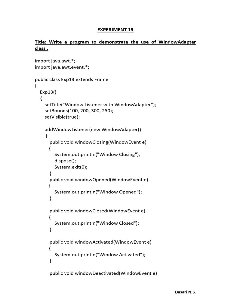 AJP Experiment 13 | PDF | Computer Programming | Software AJP Experiment 13 | PDF | Computer Programming | Software
