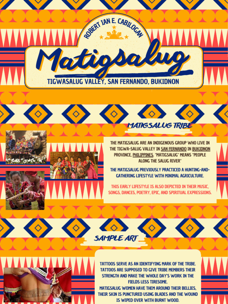 Matigsalug Tribe | PDF | Home & Garden