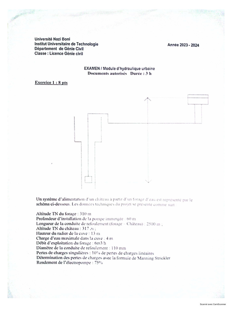 Reste Devoir 2023-2024 | PDF