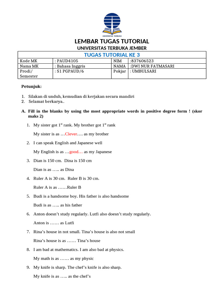 Lembar_jawaban_TT_3_bing[1] | PDF