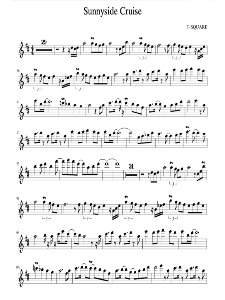 Sunnyside Cruise | PDF