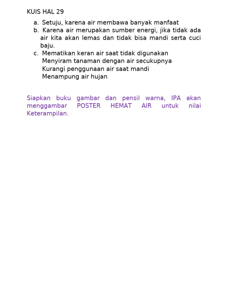 Ipa Kuis Dan Poster | PDF