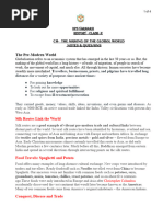 Class 10 History Chapter 3 Notes - The Making of A Global World | PDF ...