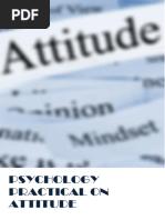 Belief, Attitude, Intention, and Behavior An Introduction To Theory and ...