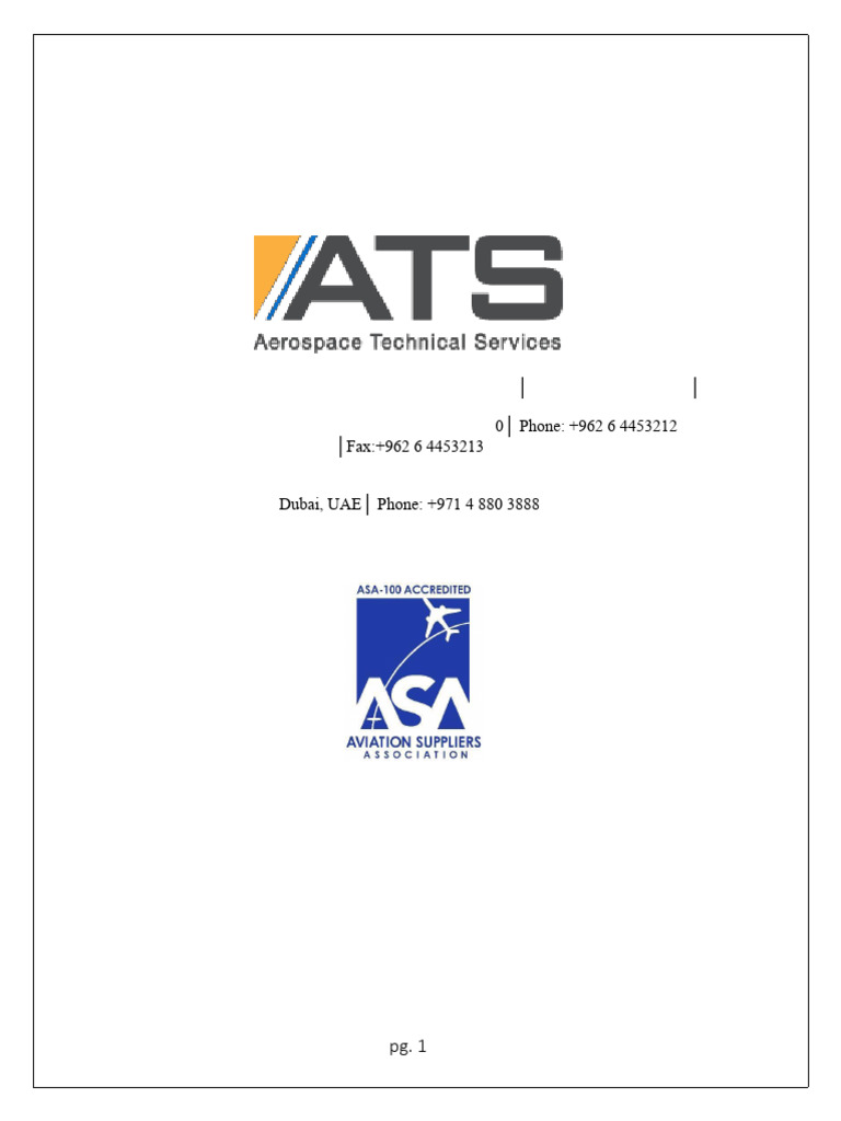 Ats Asa-100 Qam Rev 008 | PDF | Electrostatic Discharge | Dangerous Goods