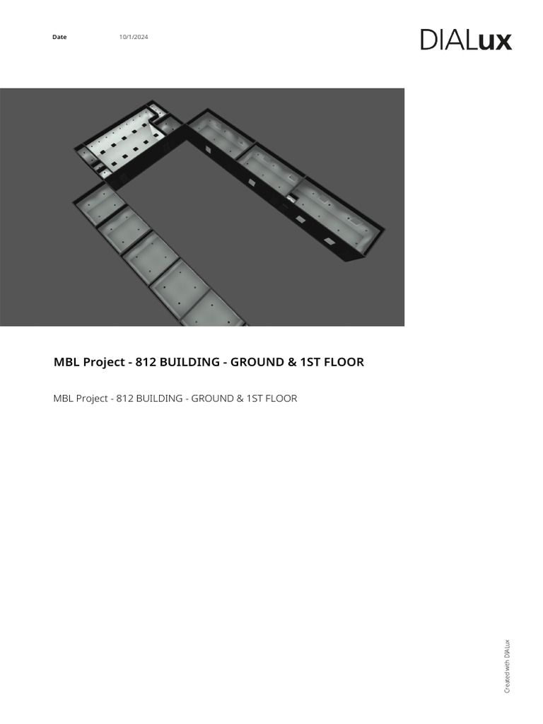 MBL Project - 812 Building - Ground & 1st Floor - Report | PDF ...