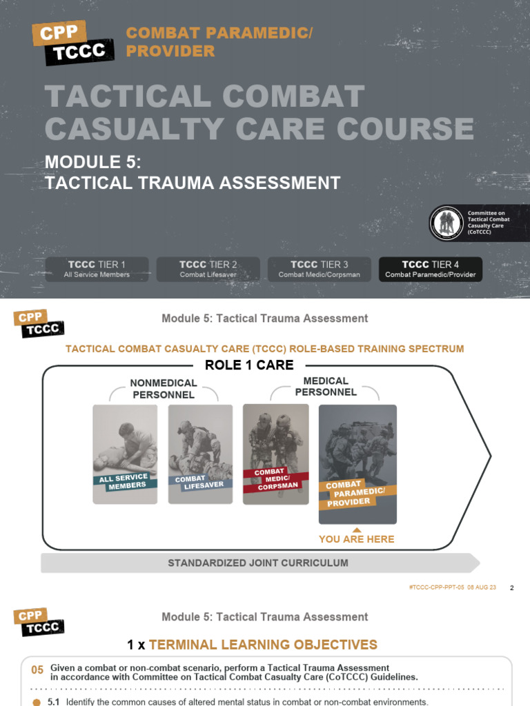 Tactical Trauma Assessment: MARCH PAWS Guide | PDF | Causes Of Death ...