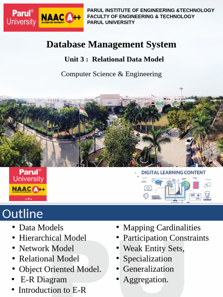 Final Unit-3 Dbms | PDF | Databases | Data Model Final Unit-3 Dbms | PDF | Databases | Data Model