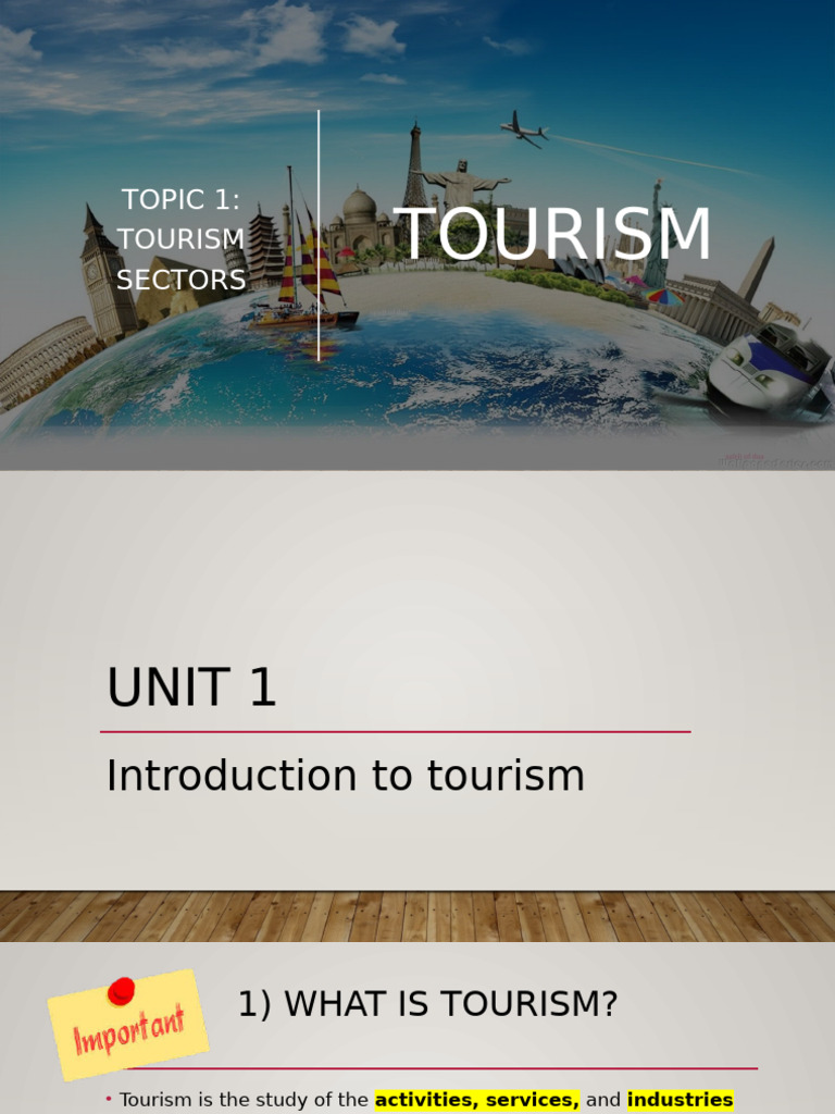TRSM Gr10 T1 Topic 1 Unit 1 Introduction To Tourism | PDF | Tourism | Leisure