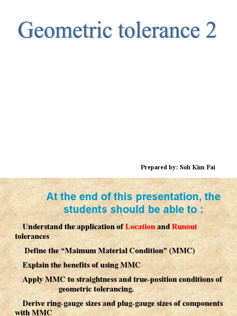 Geometric Tolerancing Basics | PDF | Engineering | Nature