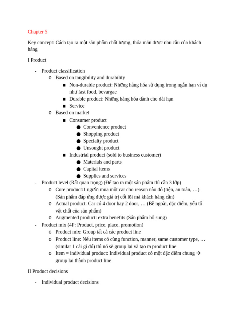 Chapter 5 Marketing | PDF