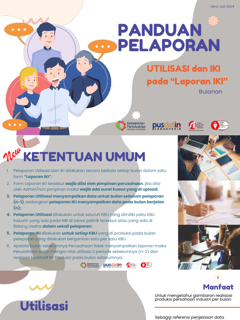 Panduan Utilisasi Dan IKI | PDF