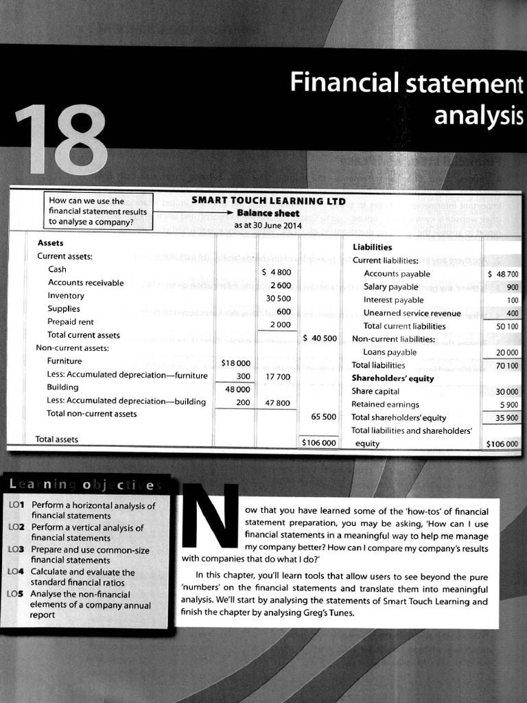 2_ACC7_CHAPTER 18_Financial Analysis | PDF