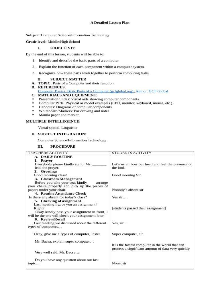 Lester detailed | PDF | Computer Data Storage | Random Access Memory