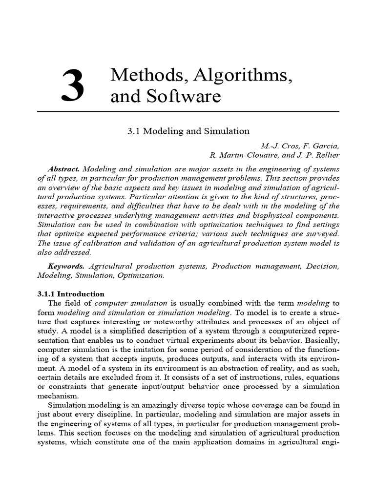 03 | PDF | Mathematical Optimization | Simulation