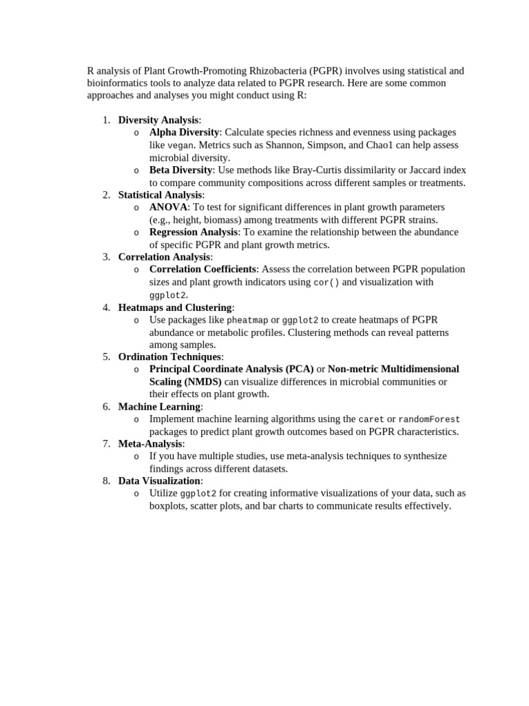 R Analysis | PDF