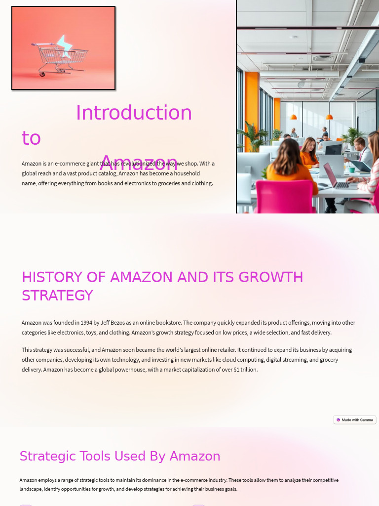 To Amazon | PDF | E Commerce | Swot Analysis
