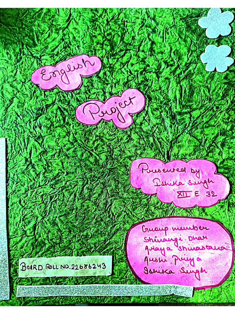 English Project Sample 2 | PDF