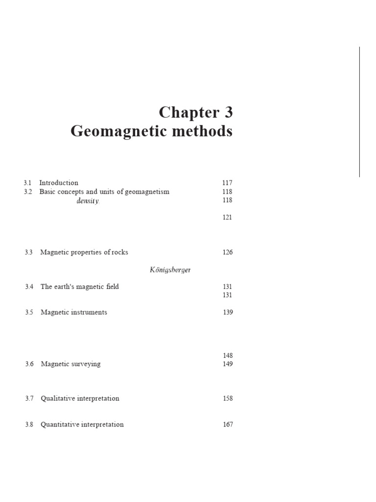Geol 305 4 Magnetic Method | PDF