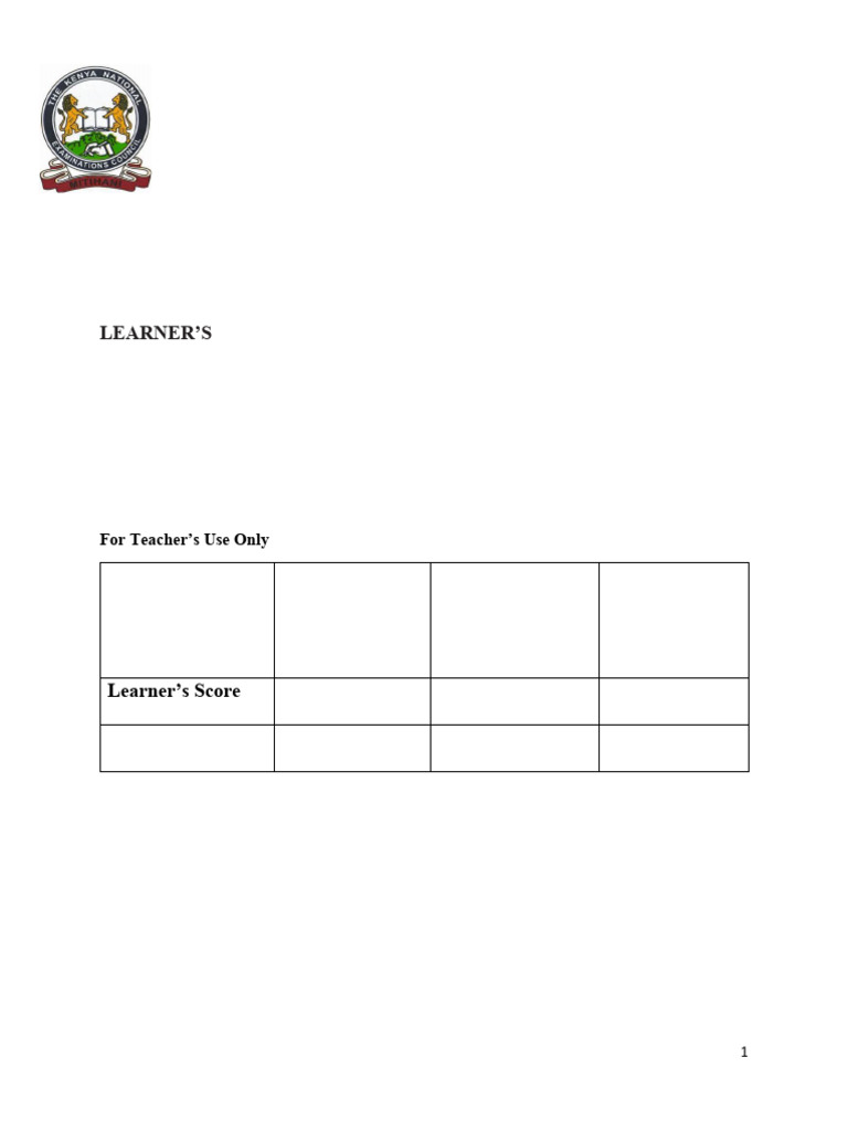 SET 2 GRADE 5 SECTION B SBA 2023 | PDF | Reading Comprehension