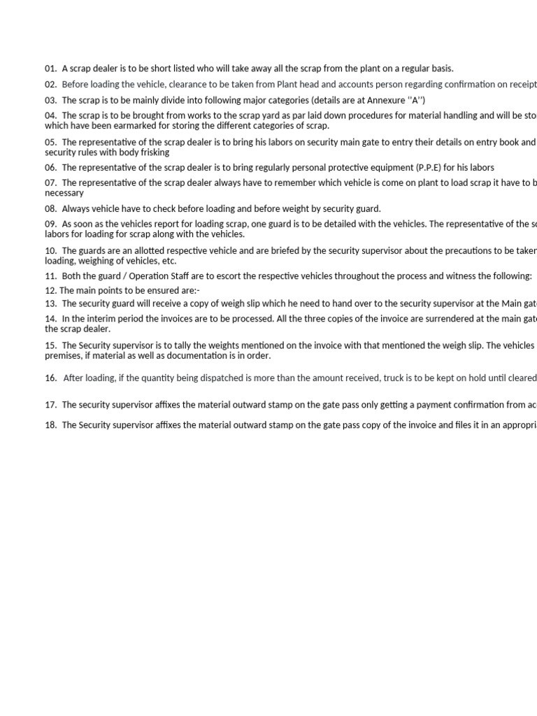 Dispatch Policy | PDF | Business