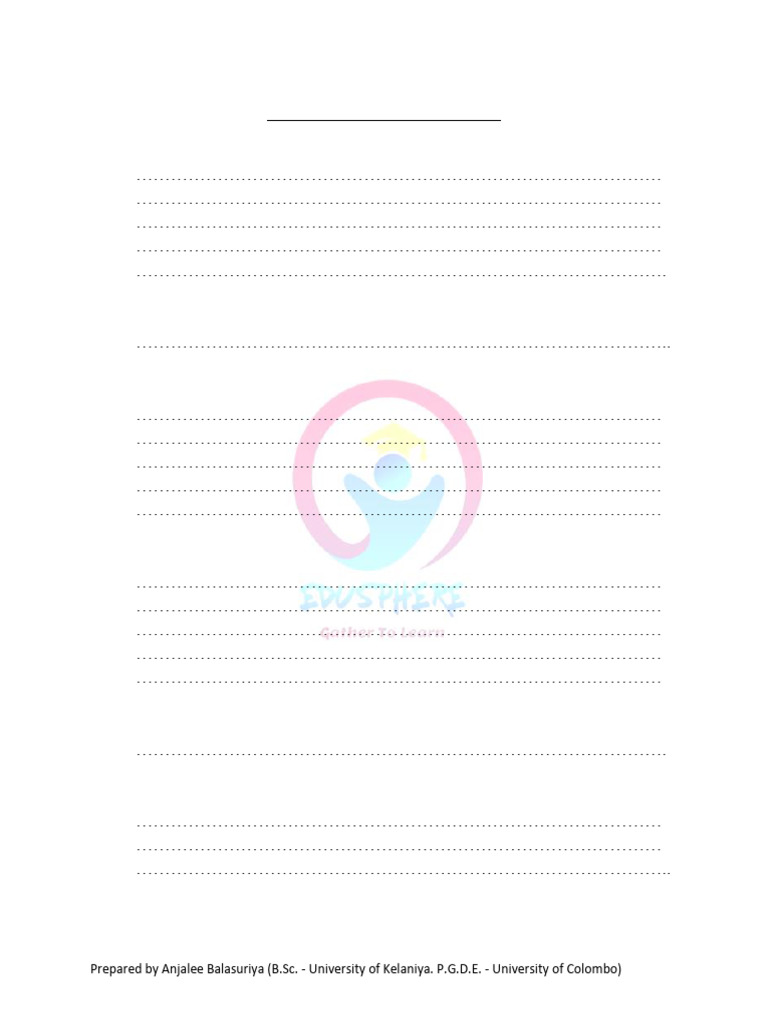 Unit 2.5 - Deforestation - Work Sheet | PDF