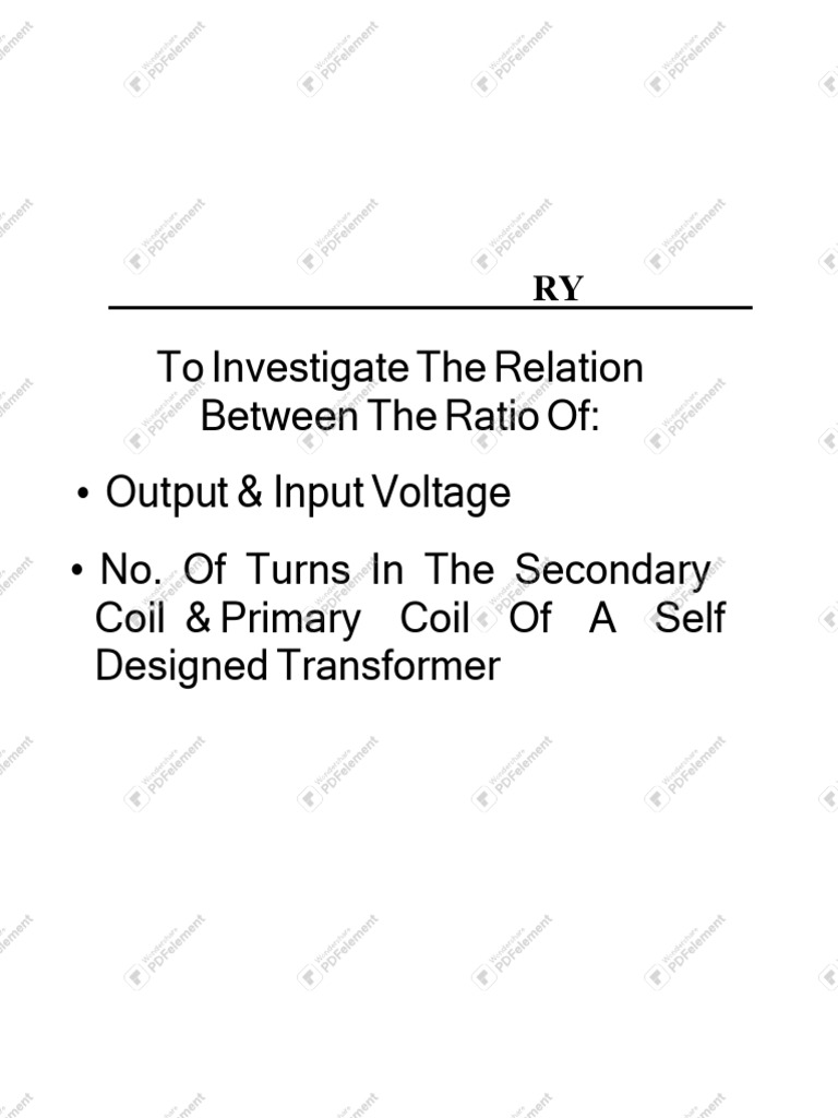 Projext New Promax (2) - With Watermark | PDF | Transformer | Inductor