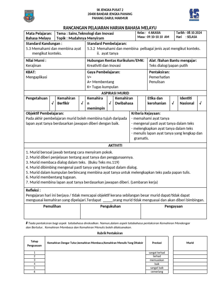 4 AKA Minggu 29 | PDF