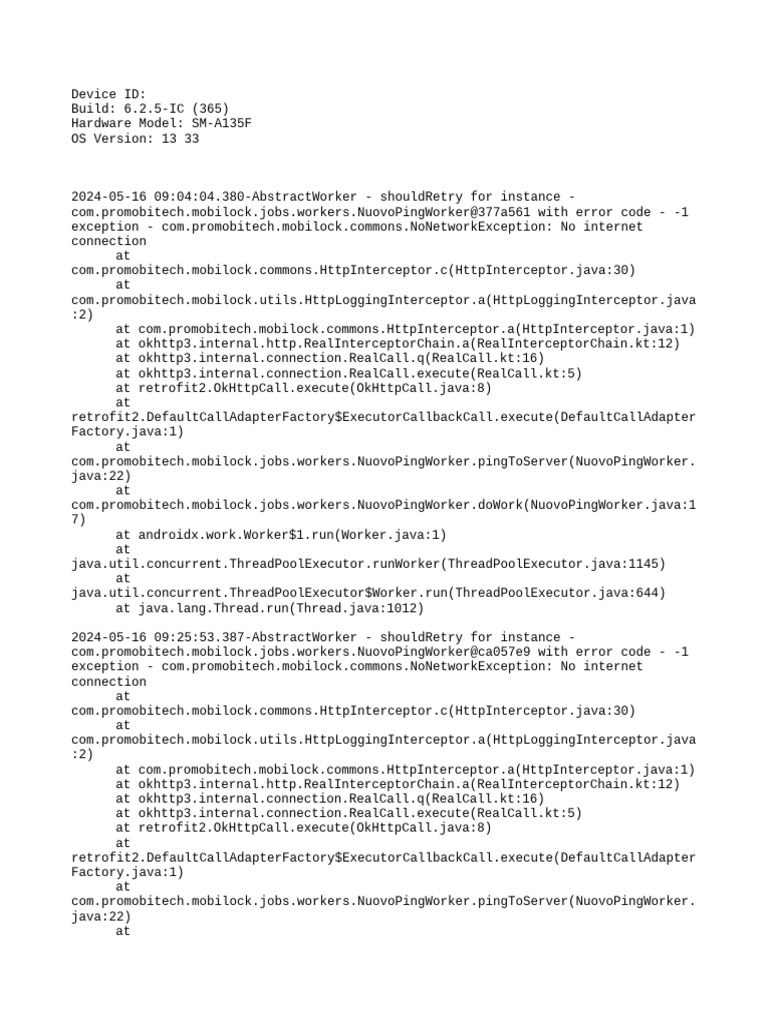 Nuovo Log1 | PDF | Java (Programming Language) | Concurrent Computing
